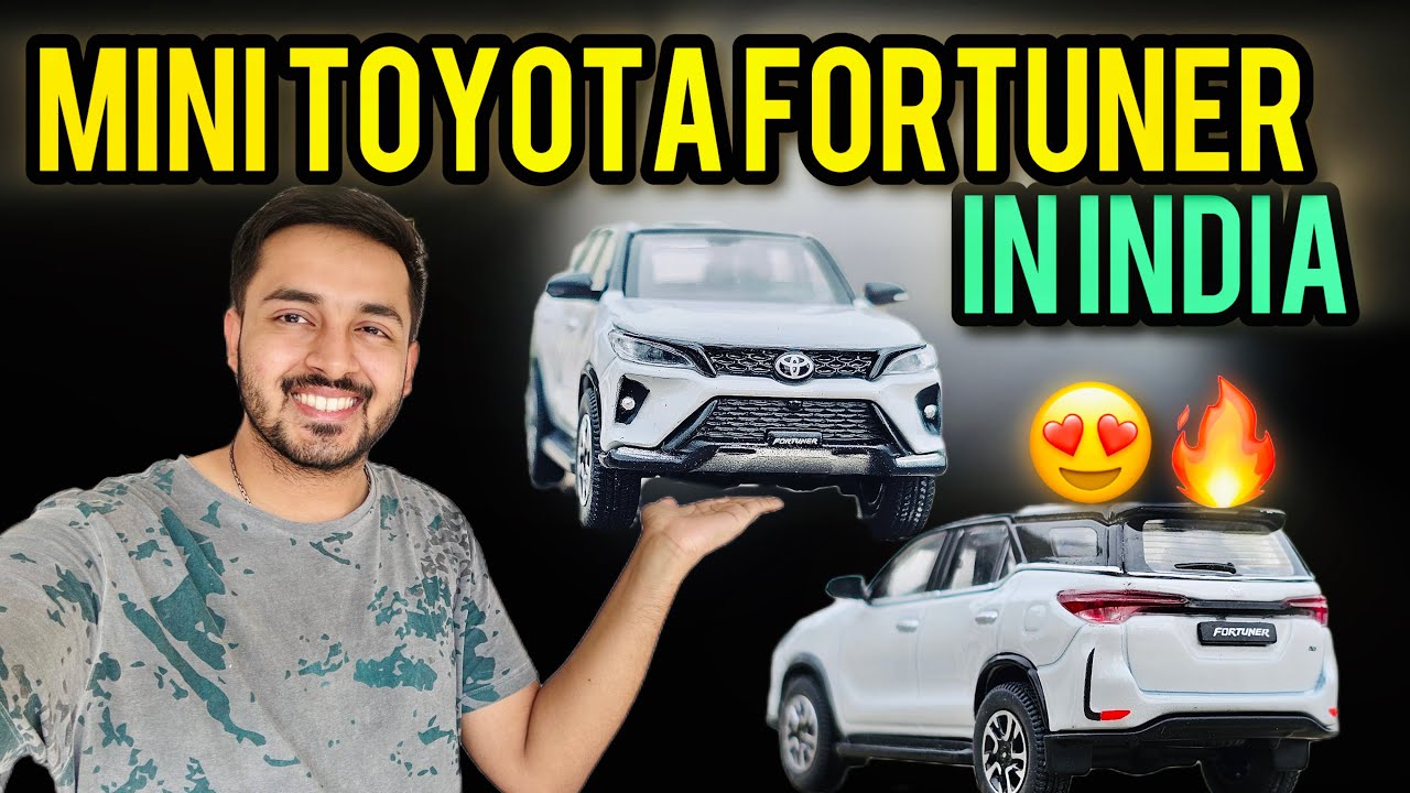 Choti Fortuner😳🤯 Metal Diecast LICENCED Scale Model of TOYOTA FORTUNER ...