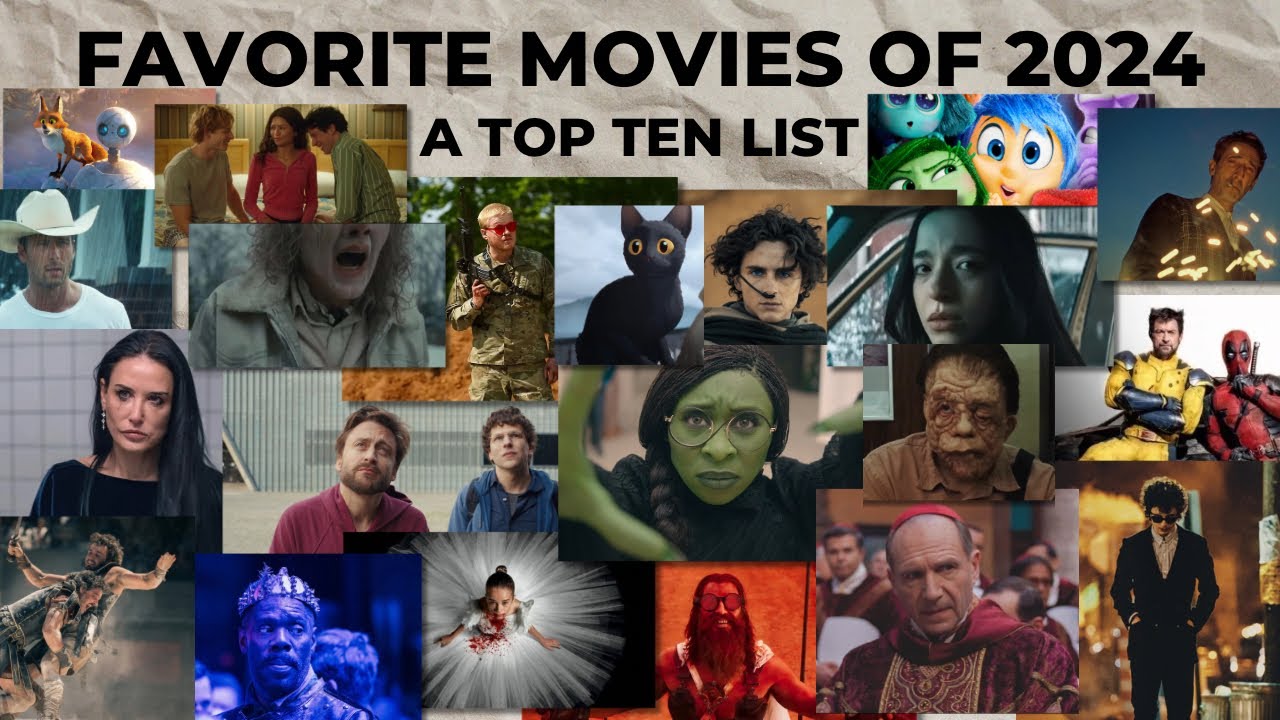 My Top 10 Movies From 2024 (finally) - YouTube