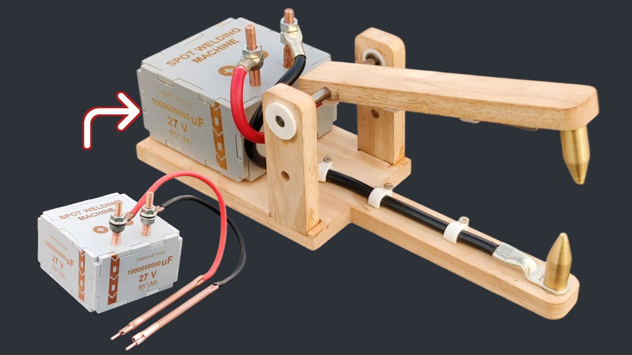 Super Capacitor - Spot Welding Machine - YouTube
