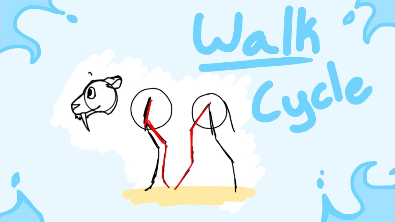 How To Make A Walk Cycle (Quadruped) ll Improved ll ClifTheFox - YouTube