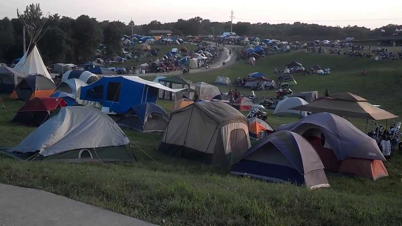 Biker party in a cornfield, Iowa style! - YouTube