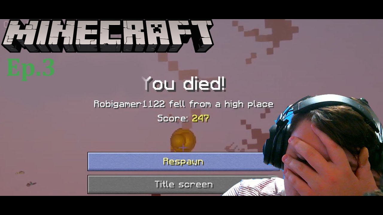 I give up... (Minecraft Let's Play Ep.3) - YouTube