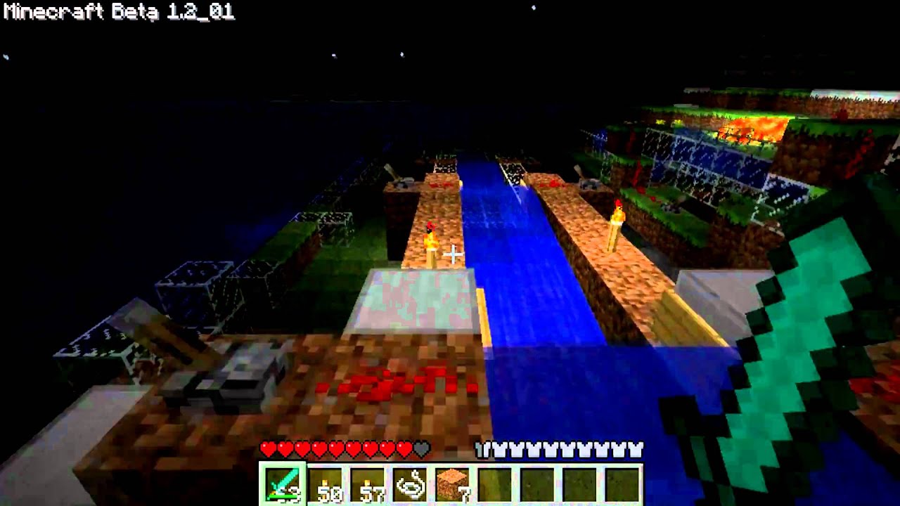 Minecraft Water Flowing Uphill Transporting Spiders - YouTube