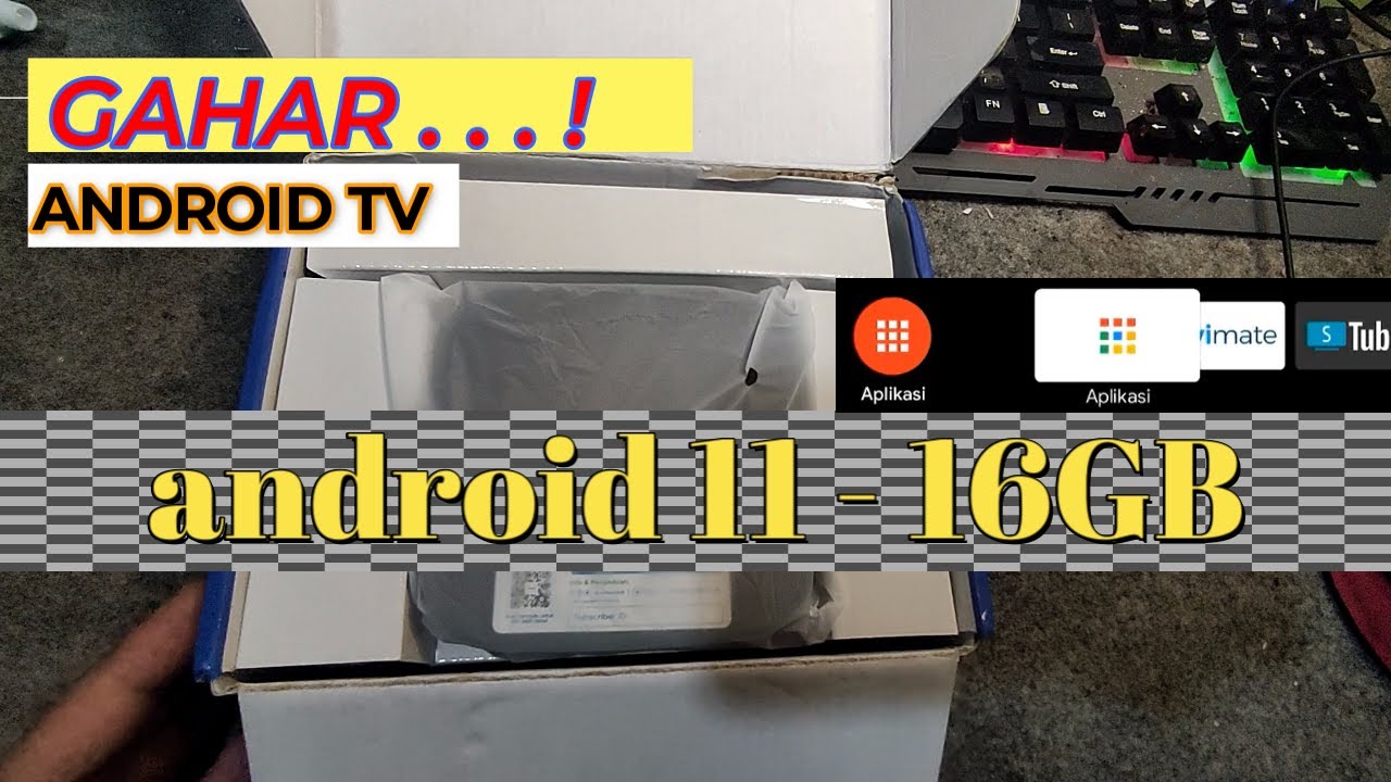ANDROID TV BOX ANDROID 11 TERMURAH - GAHAR AMLOGIC S905X4 chipset - YouTube