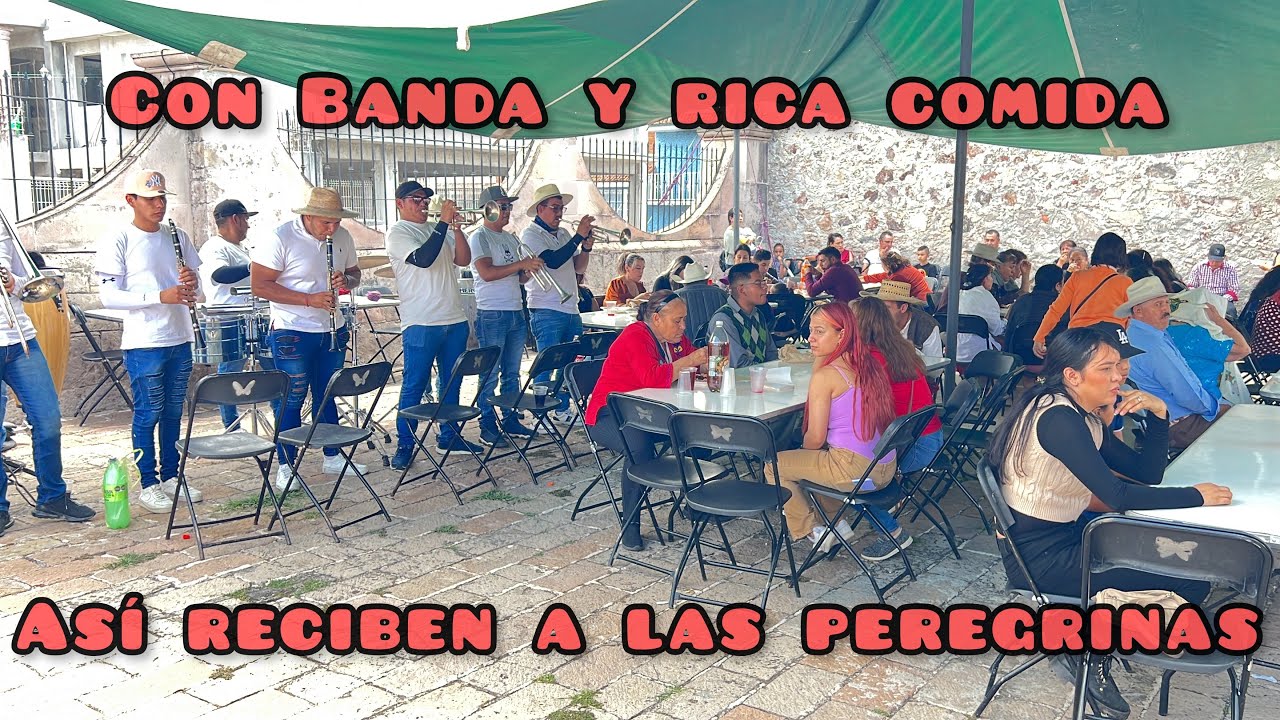 Así Reciben A Las Peregrinas En Huapango, Gto. - YouTube