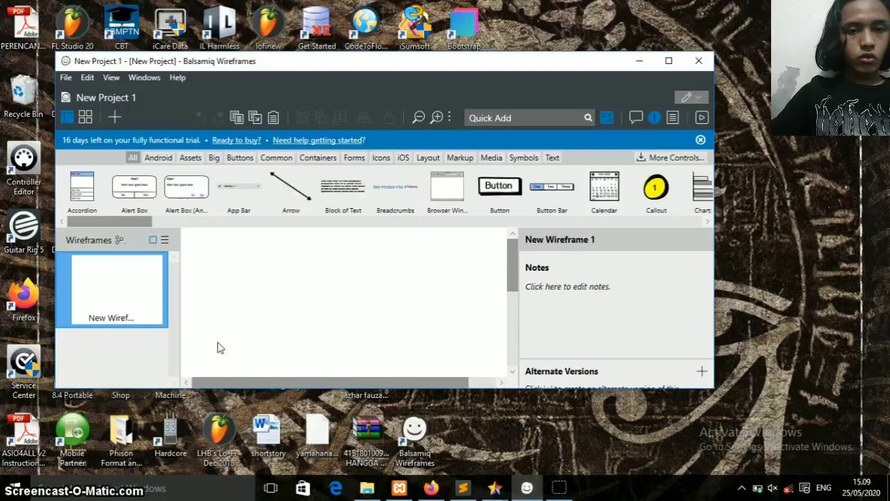 Demonstrasi pembuatan mockup di balsamic - YouTube