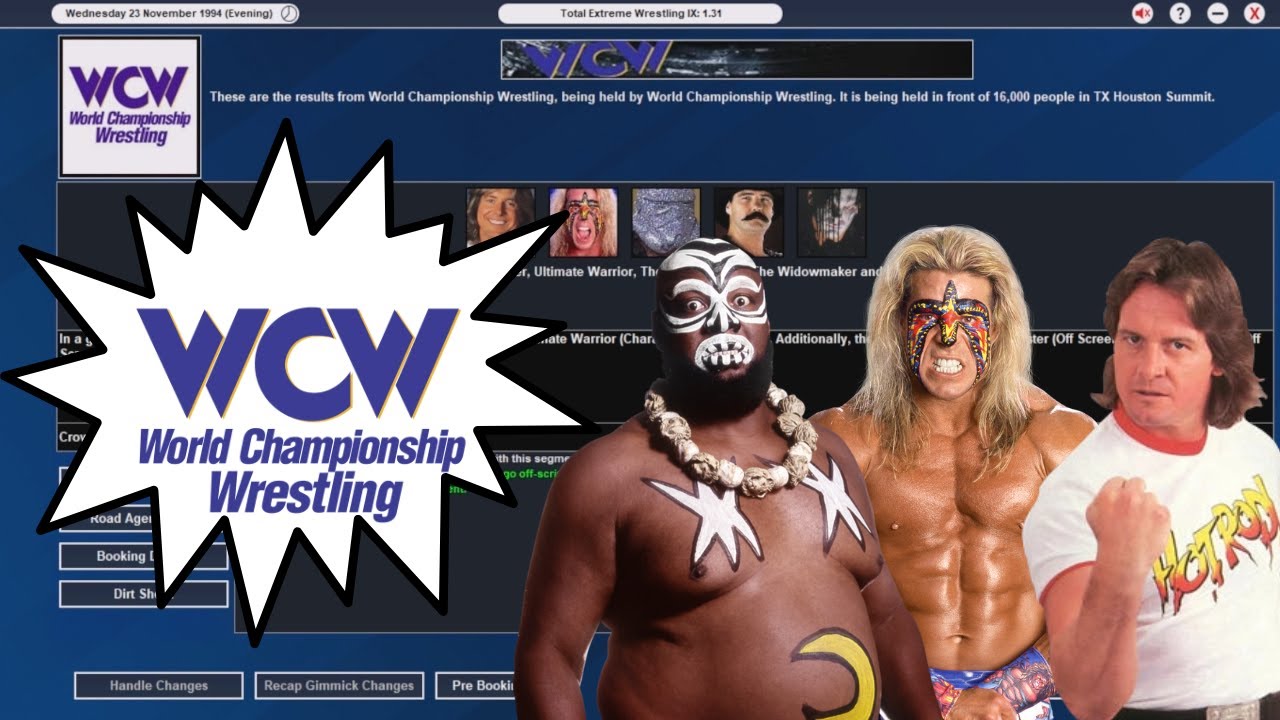 TEW Series - WCW 1994 - Episode 76: This Warrior/Vampiro storyline is ...