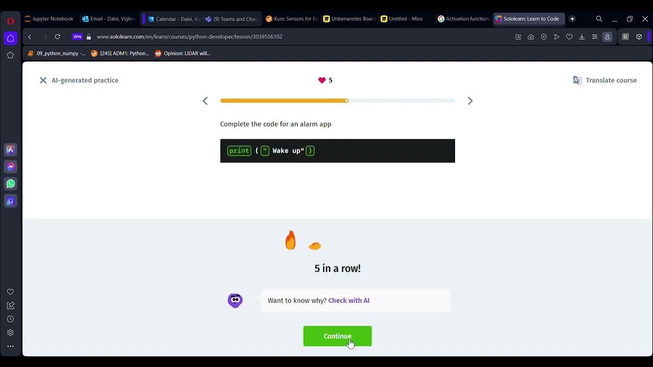 02 Ai Generated Practice Python Developer Sololearn Youtube