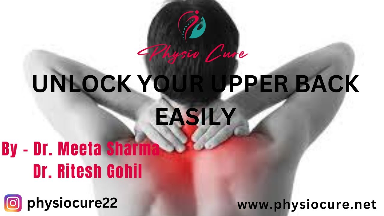 Unlock your upper back/ Home exercises to improve thoracic mobility/Thoracic Mobility exercises ...