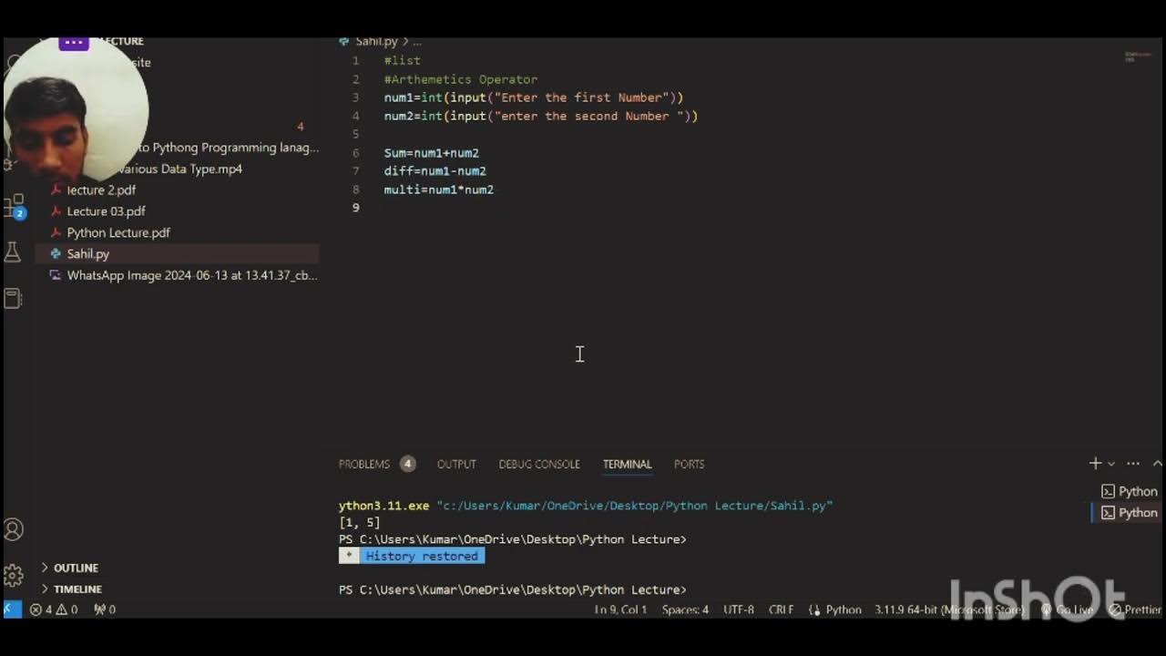 Lecture 03: Python Arithmetic Operators && Comparison Operators Explained: Your Complete Guide ...