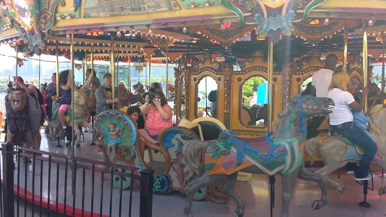 Navy Pier Carousel - YouTube