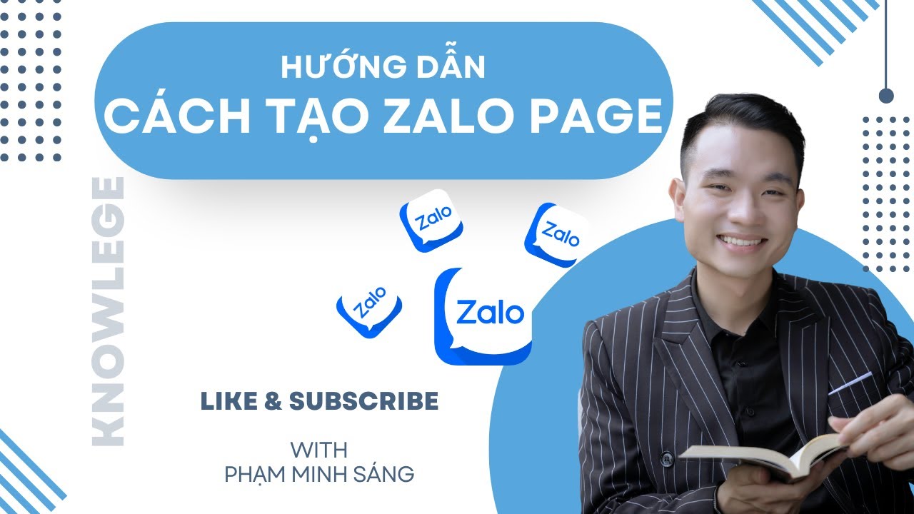 Hướng Dẫn Cách Tạo Zalo Page - YouTube