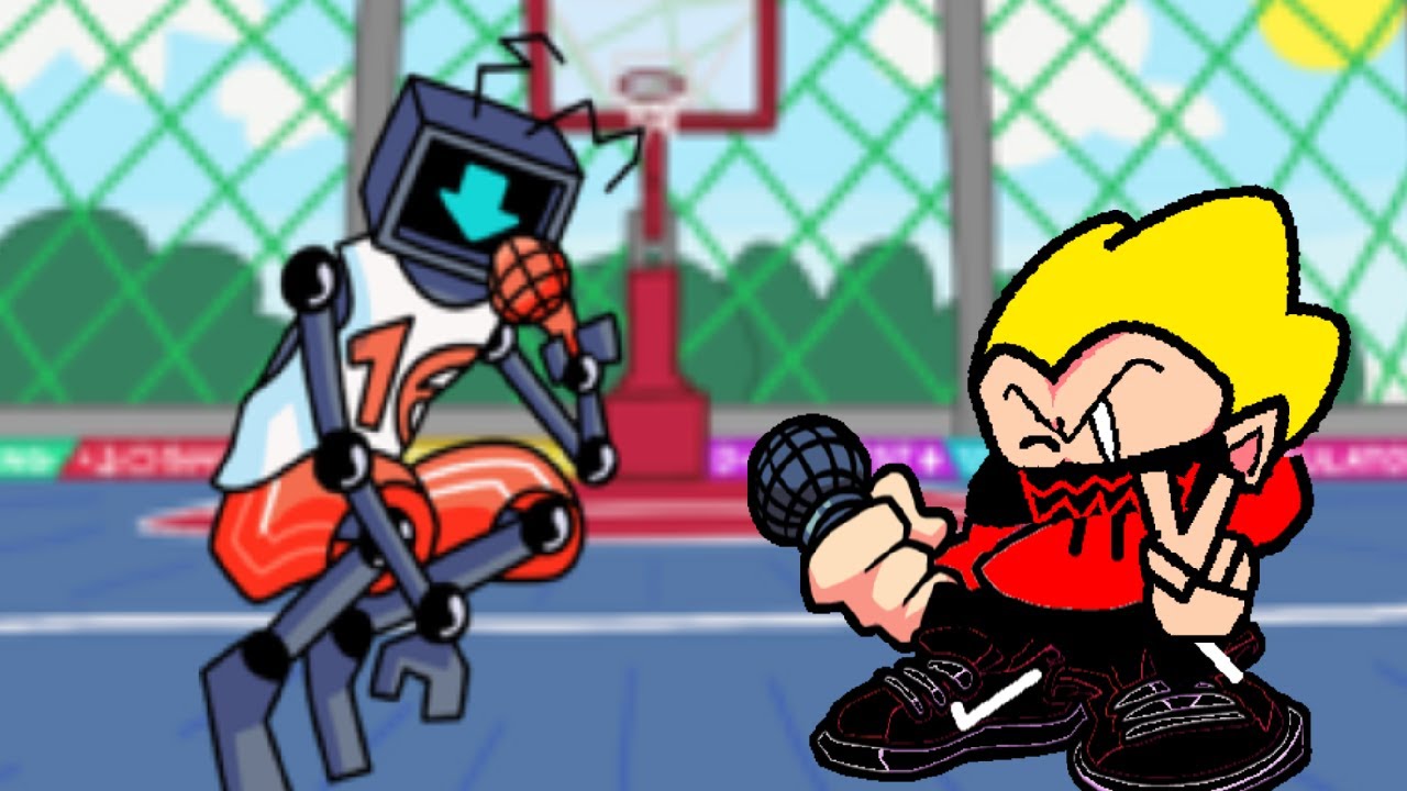 The Basketball Playin` Robot ( FNF Mods #1) - YouTube