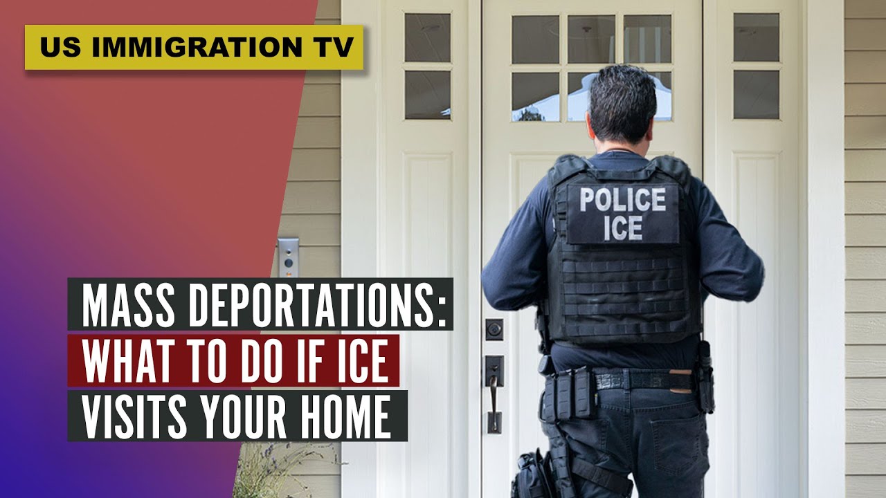 MASS DEPORTATION: WHAT TO DO IF ICE VISITS YOUR HOME? - YouTube