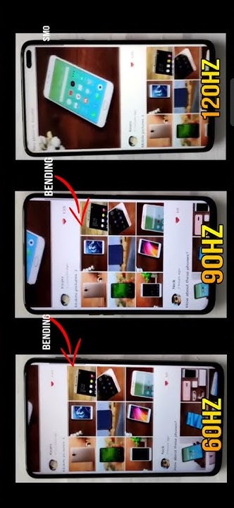 Refresh rate short || difference b/w #60hz vs #90hz vs #120hz - YouTube