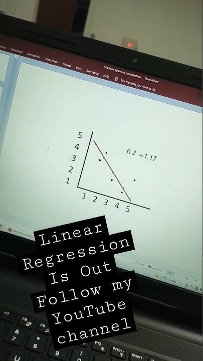 Linear Regression algorithm in machine learning - YouTube
