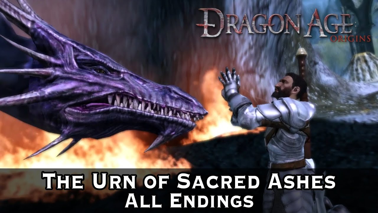 Dragon Age Origins: The Urn of Sacred Ashes Endings - YouTube
