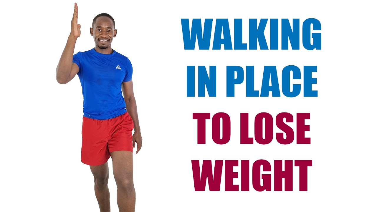 45 Minute Walking In Place Cardio Workout for Weight Loss🔥400 Calories🔥 ...