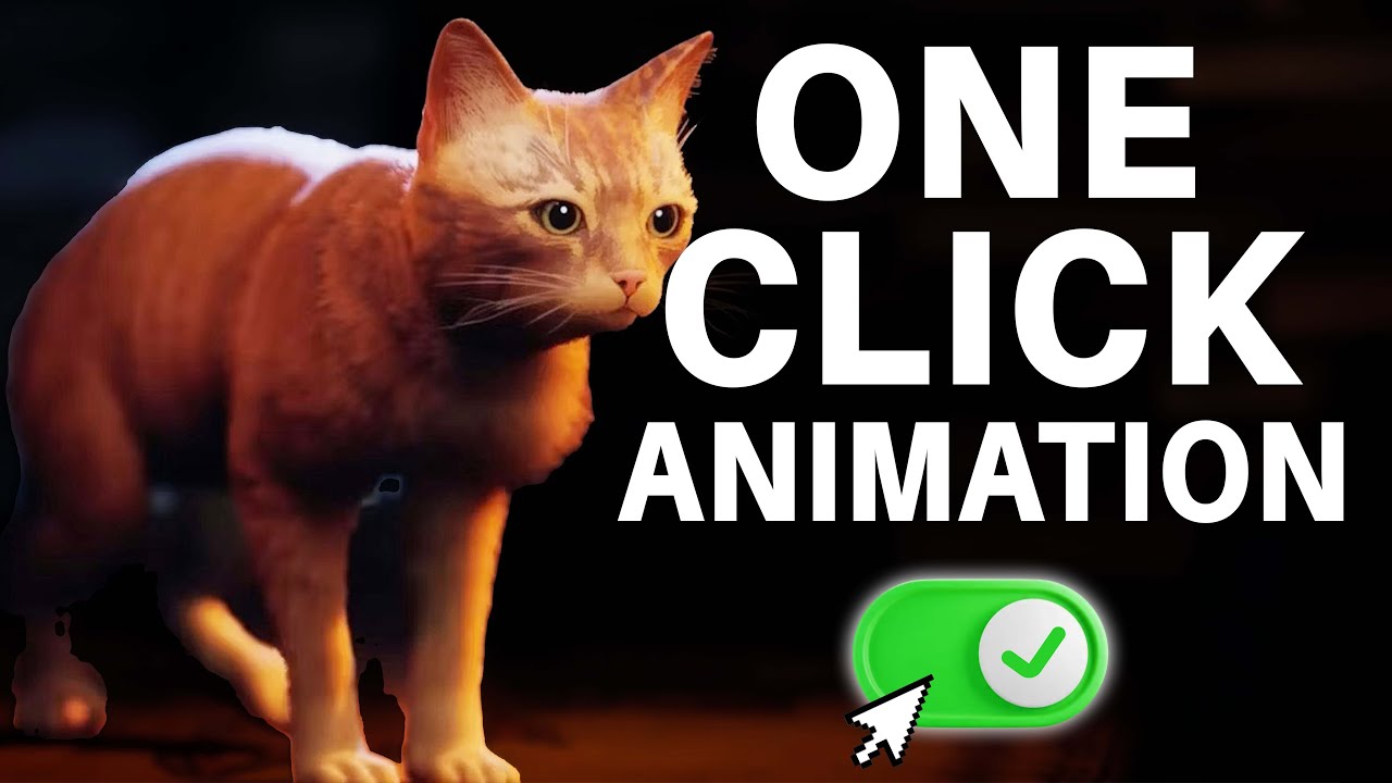 NEW A I Animal Character Animation Software - Blender Tutorial - YouTube