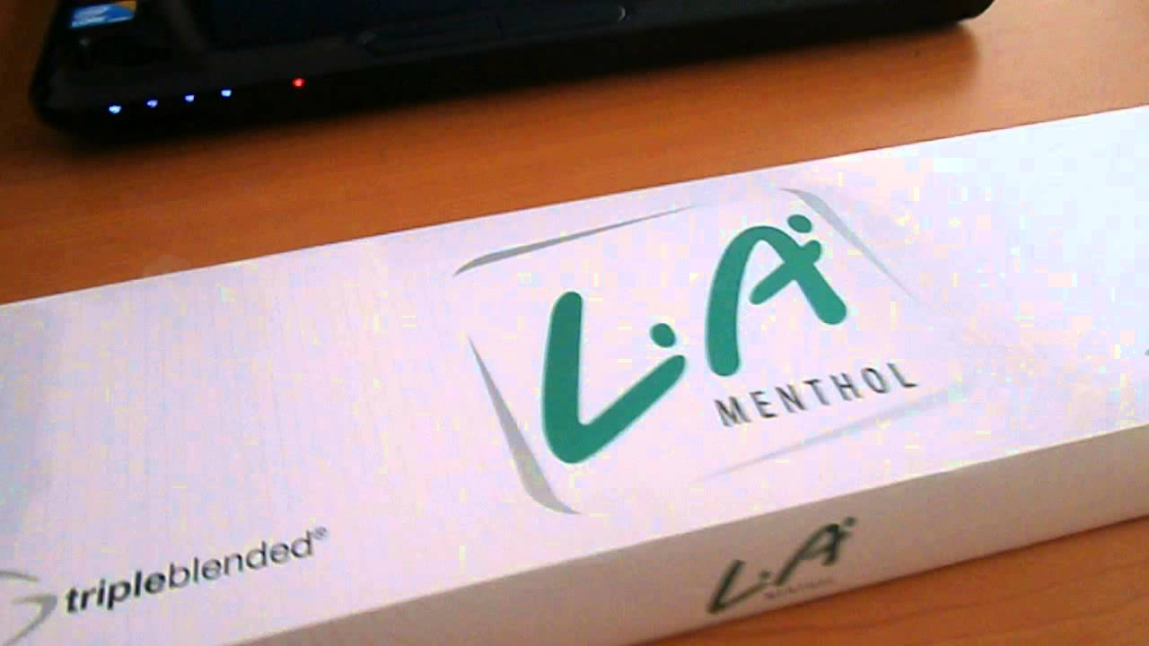 La Lights Menthol From Indo Cigar Dot Com - YouTube