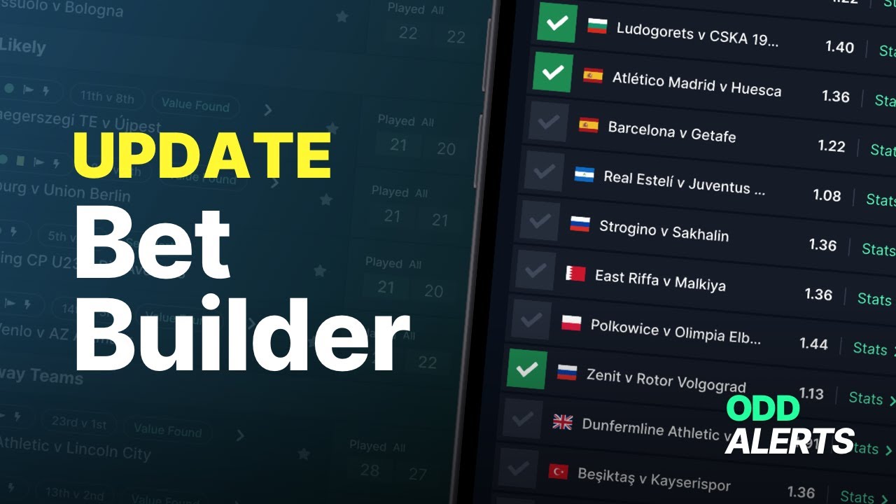 Bet Builder Update: Filter by Last 5, 6, and 10 Games, More Markets ...