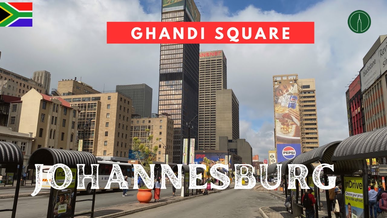 JOHANNESBURG LANDMARK: Gandhi Square Walking Tour | Adidas Outlet store ...