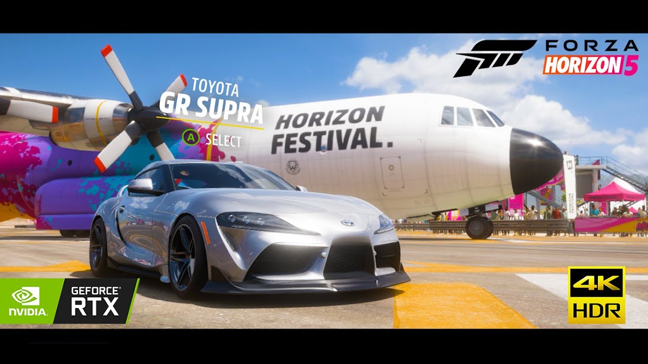 Forza Horizon 5 'Toyota GR Supra' [4K] //RTXON - YouTube