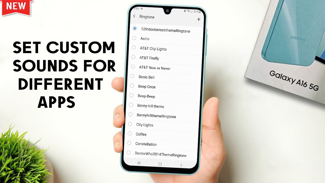 How To Set Custom Notification Sounds For Different Apps On Samsung A16 ...