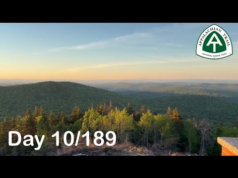 Day 10/189 - Best sunset and views on trail | AT LASH 2026