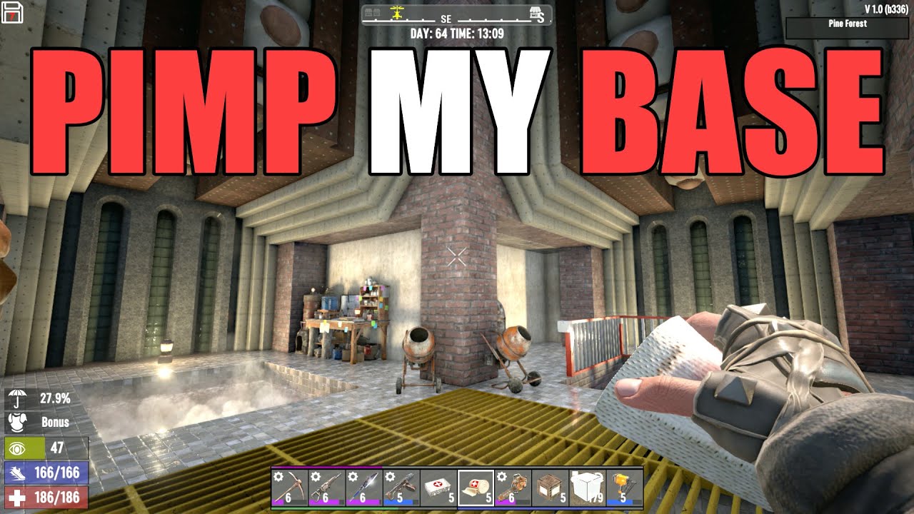 Pimp My Base + Demo zombies 7 Days To Die 1.0 Vanilla PS5 Console (40 ...