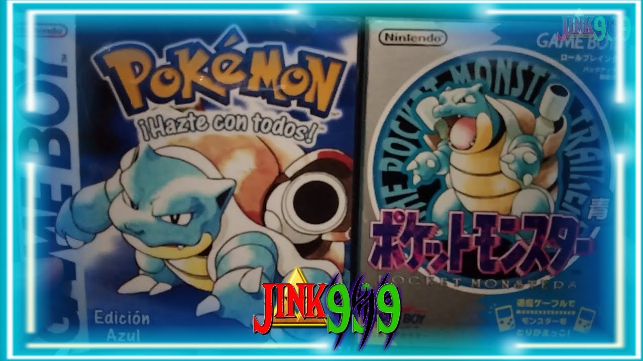 Unboxing Pokémon edición azul versión JAPONESA 🇯🇵 - Mi primer ...