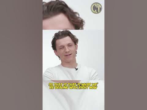 Q&A with Tom Holland #shorts #funny #reels #tomholland - YouTube
