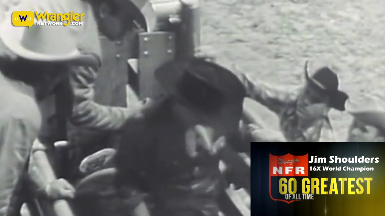 NFR 60 Greatest of All Time- Jim Shoulders Day 2 - YouTube