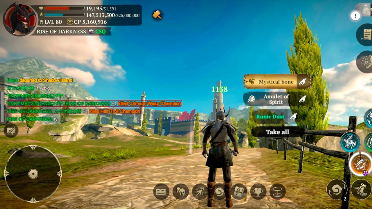 Evil Lands: Legendary Material and Warriors Game play 5.1 Million CP ...