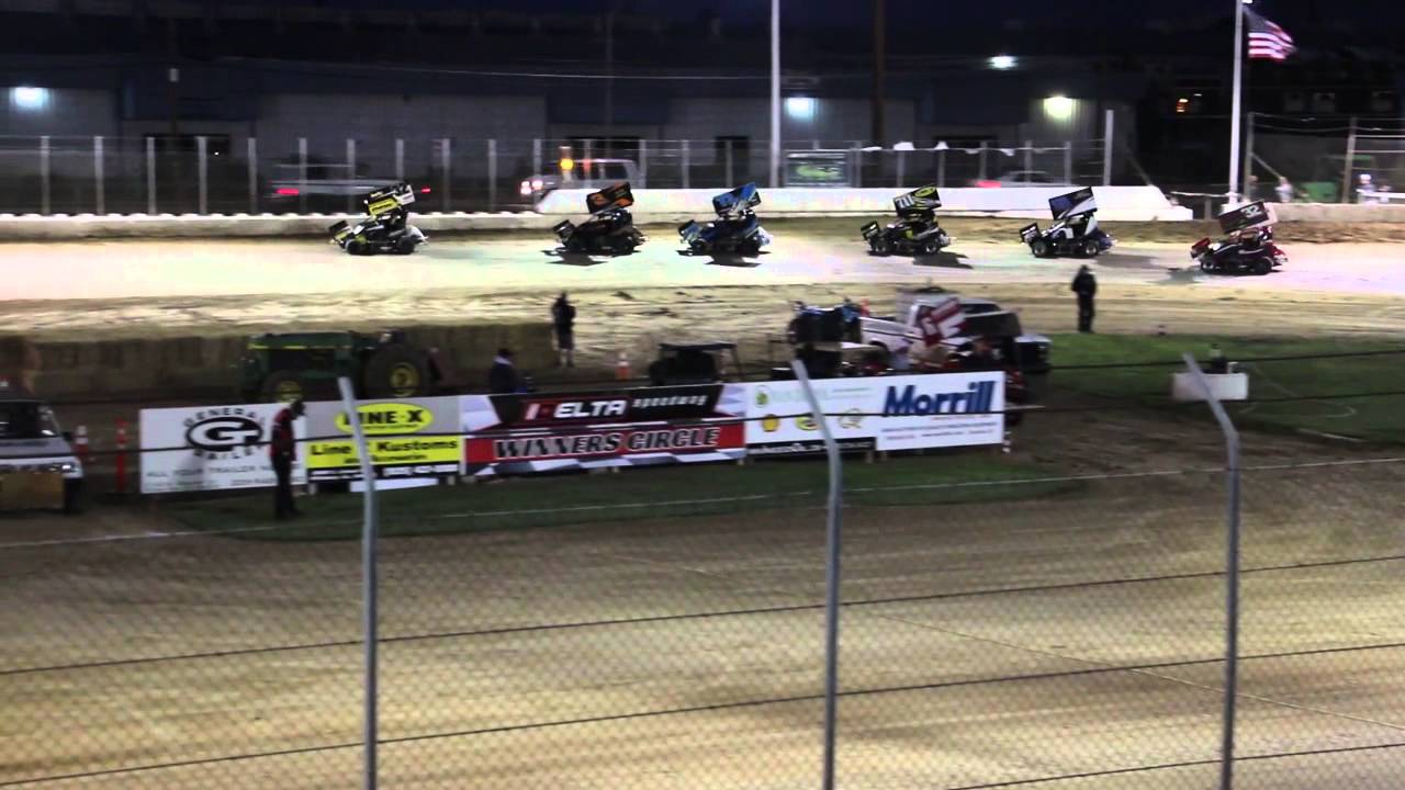 Delta Speedway race #4 2105 3/4 class A-main Part 1 - YouTube