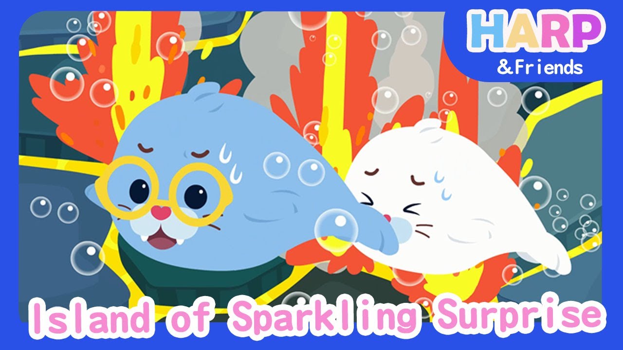 【Harp and Friends】 Island of Sparkling Surprise｜卡通歌曲 - YouTube