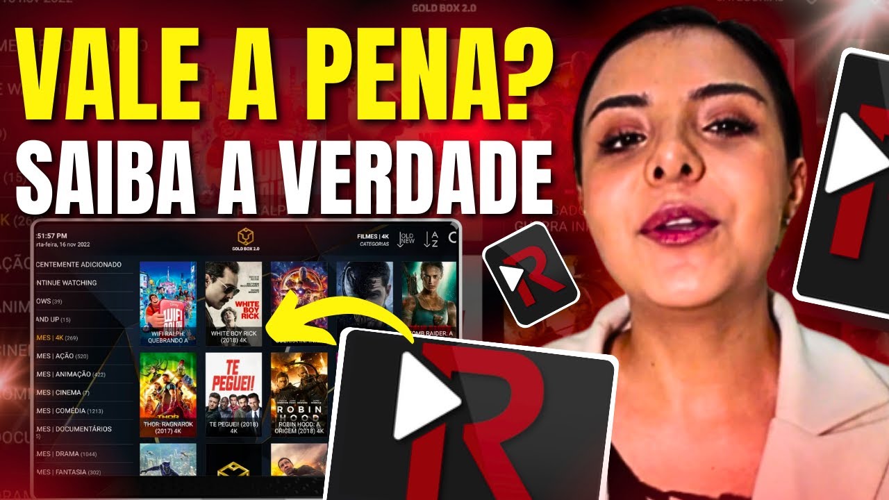 🛑Aplicativo RedCine Vale a Pena?App RedCine é Bom?Apk RedCine Como ...