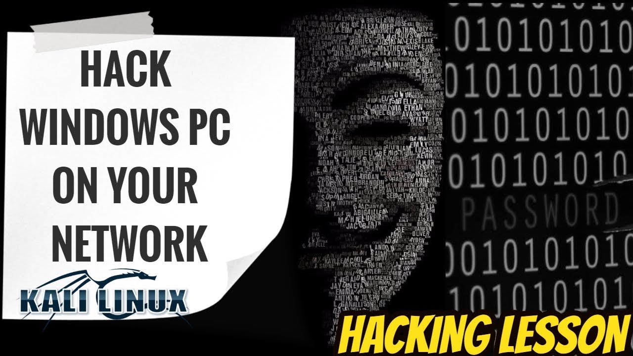 HACKING A COMPUTER ON YOUR NETWORK || COMPUTER HACKING LESSON - YouTube