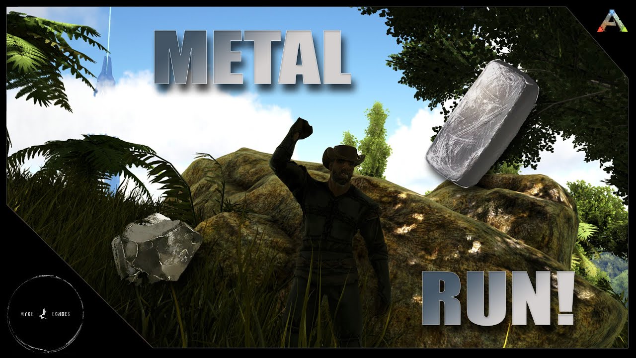 It's time for a metal run! - Ark: Survival Evolved - YouTube