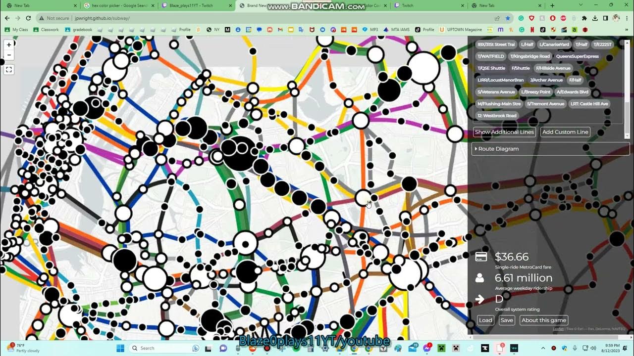 My Subway 18 - YouTube