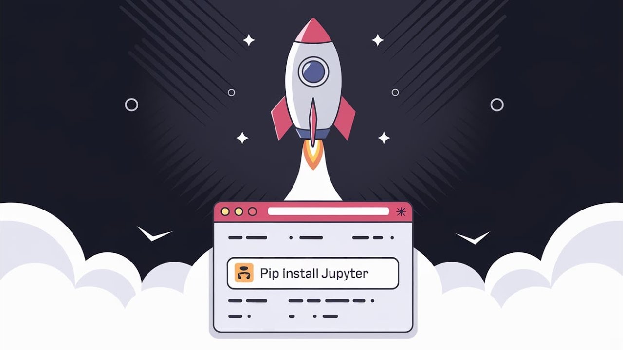 تثبيت Jupyter Notebook باستخدام Pip بسهولة - YouTube