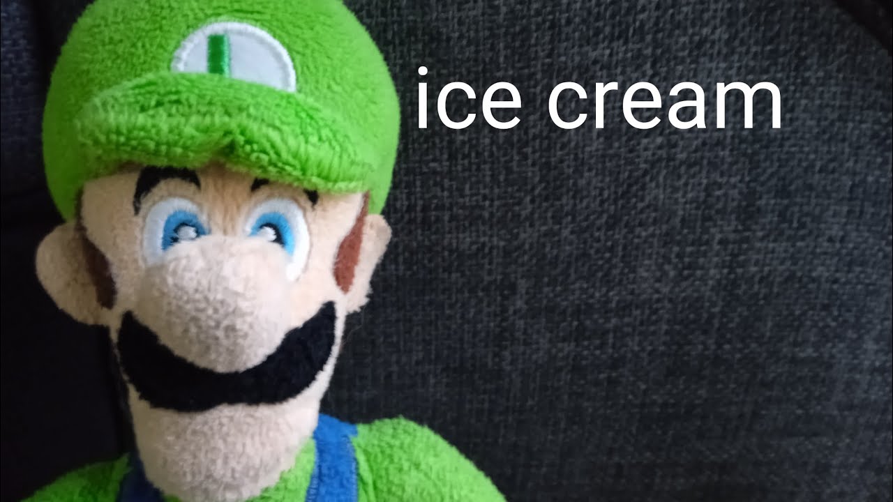 Luigi eats ice cream - YouTube