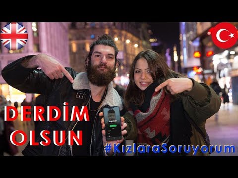 Londralıların Reynmen'in Derdim Olsun Şarkısına Tepkisi! #KızlaraSoruyorum