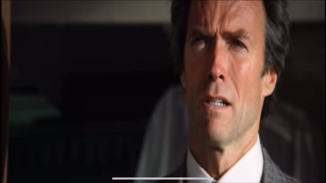Clint Eastwood:We’re not just going to let you walk out of here.Who's ...