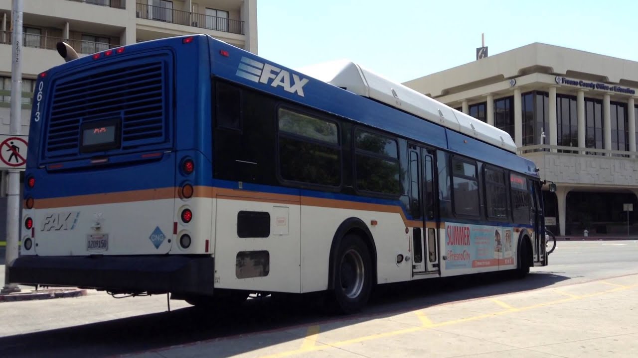FAX Bus 0613 (New Flyer C40LFR) - YouTube