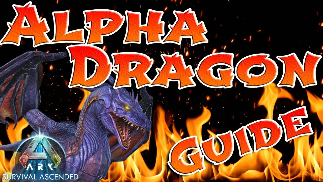 Ark Survival Ascended: Mastering Alpha Dragon Fight Like a Pro - YouTube
