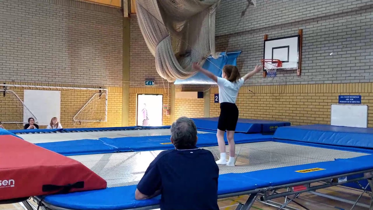 Trampoline Competition - YouTube