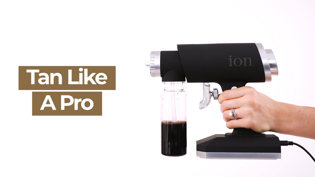 Ion Handheld Spray Tan Machine by Naked Sun - YouTube