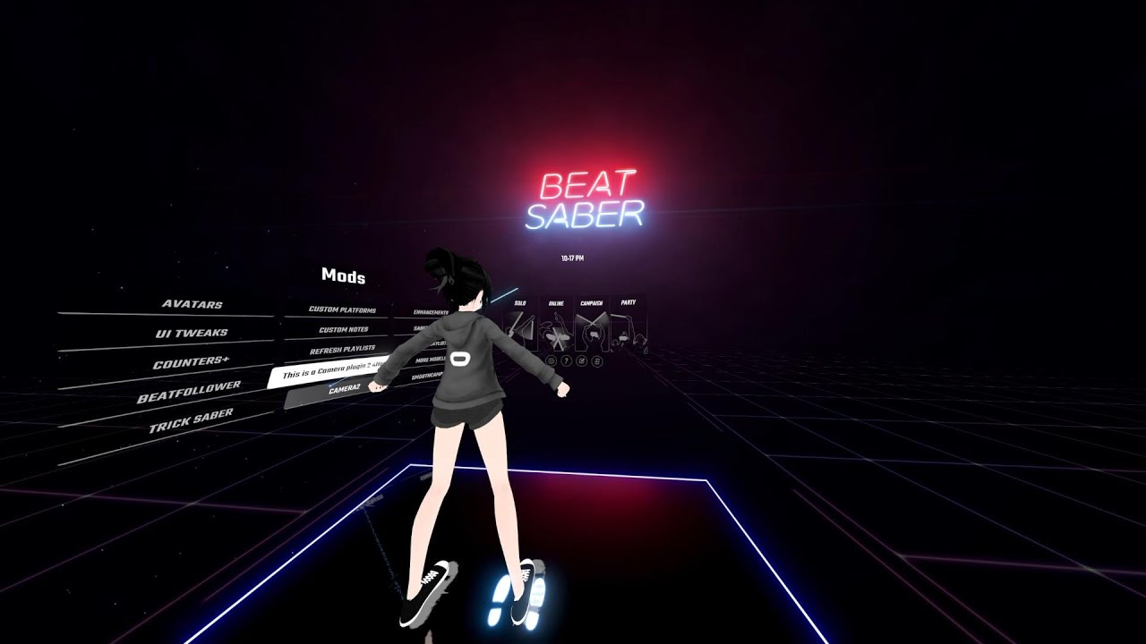 Modded Beat Saber Tutorial: How to set up custom scenes and select them ...