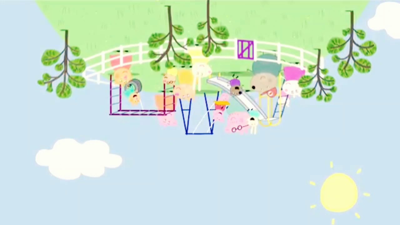 peppa pig but it's fast and upside down :) - YouTube